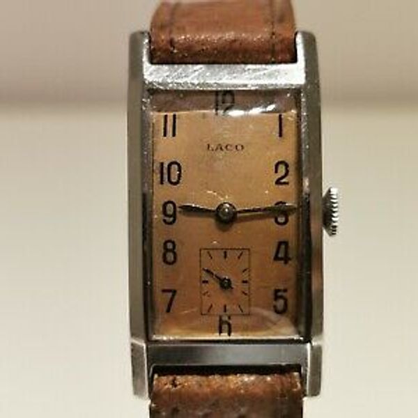 VINTAGE RARE COLLECTIBLE WW2 MILITARY GERMANY RECTANGULAR TANK MEN'S ...