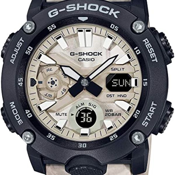 Casio Watch G-SHOCK GA-2000WM-1AJF Men's Beige | WatchCharts Marketplace