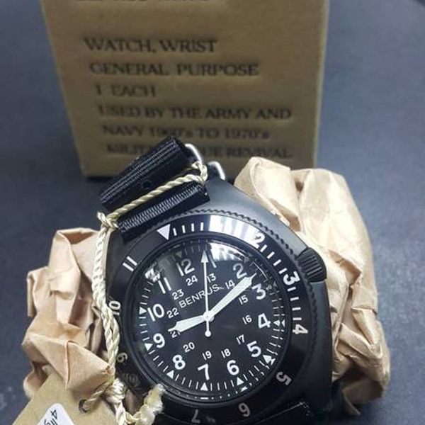 Japanese reissue Benrus Type II | WatchCharts Marketplace