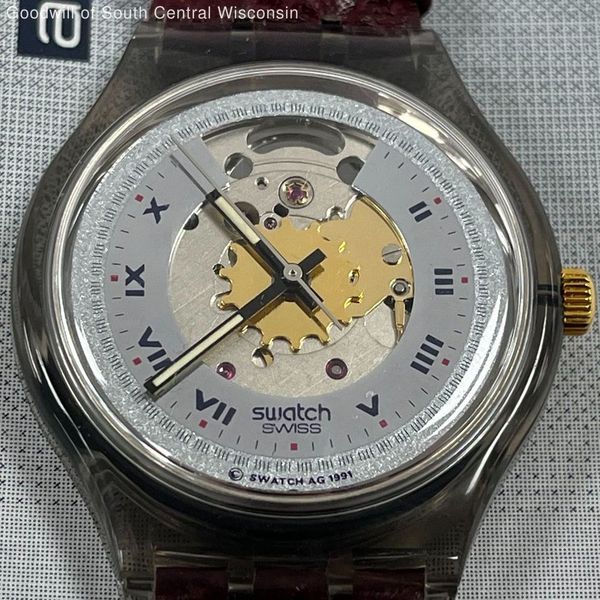 Swatch AG 1991 Automatic 23 Jewel Swiss Watch w/OEM Box-Works! | WatchCharts Marketplace