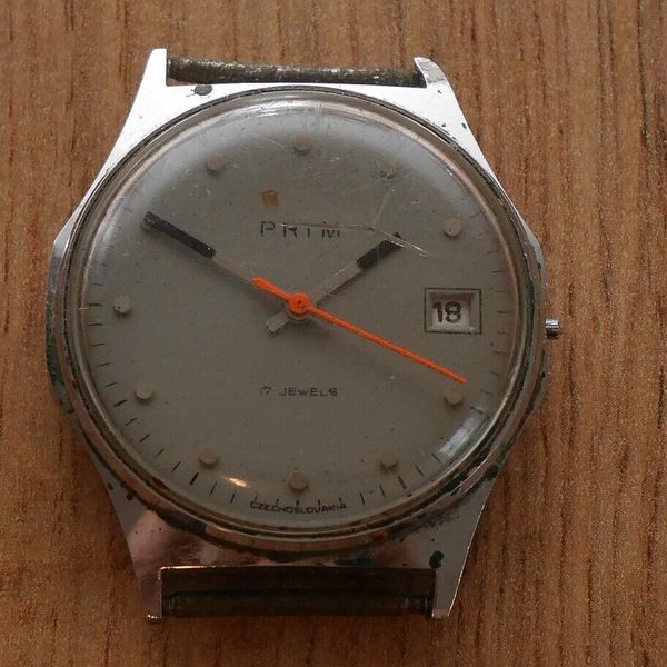 PRIM 17 jewels mechanical wristwatch from ČSSR | WatchCharts Marketplace