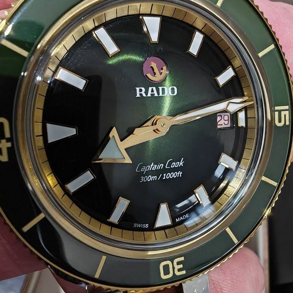 Rado Captain Cook Automatic R32138303 BRAND NEW | WatchCharts Marketplace