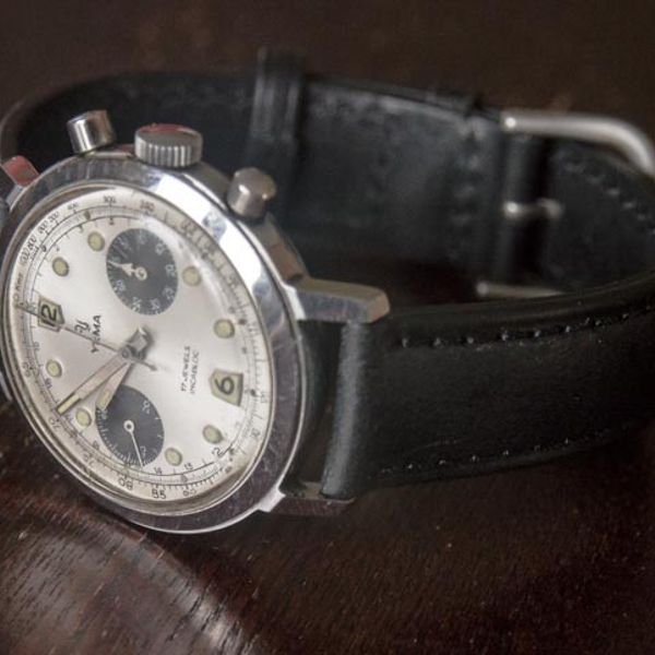 YEMA Chronograph - Late 60's / Early 70's - $450 | WatchCharts Marketplace
