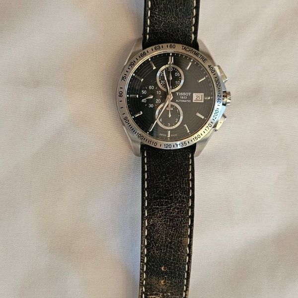 Tissot Veloci-T (1853) Automatic Chronograph Menâ s Watch NO RESERVE ...