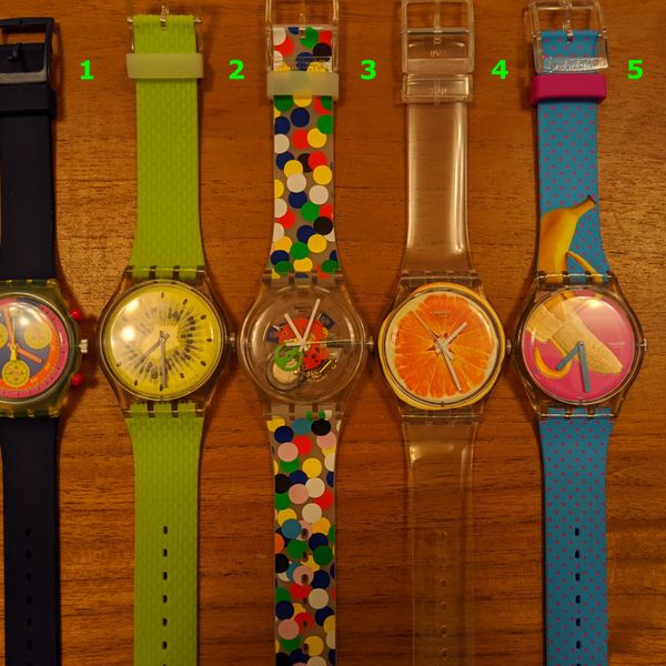 FS: Various rare Swatch watches | WatchCharts