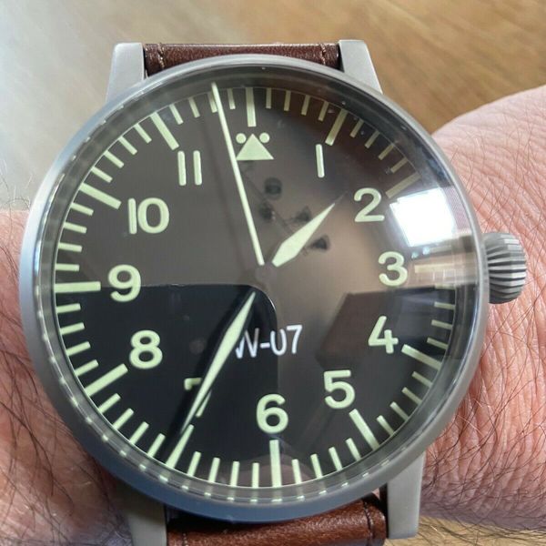 Laco WW2 Replica Limited Edition number 14 of 25 55mm Pilots watch ...