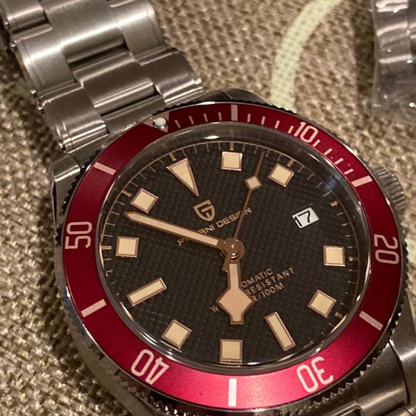 FS/ Pagani Design Red Bezel Black Bay Homage | WatchCharts