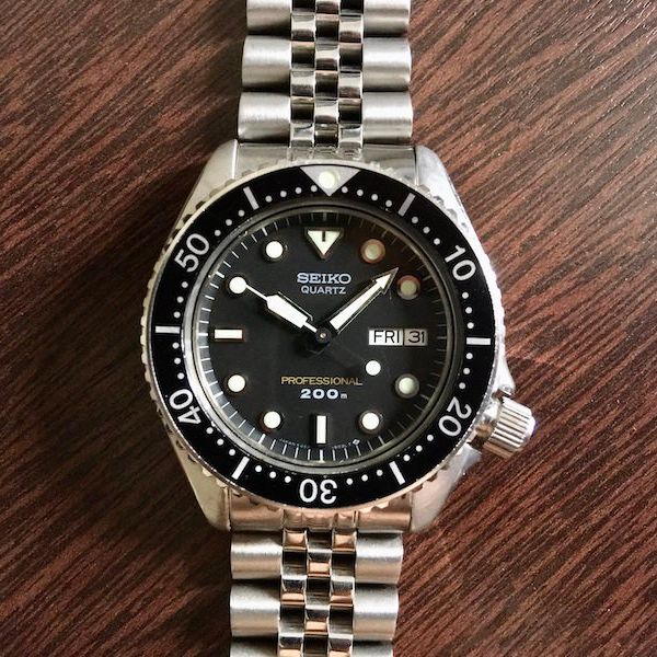 FS - Seiko 6458-6020 Quartz mid-size diver | WatchCharts Marketplace