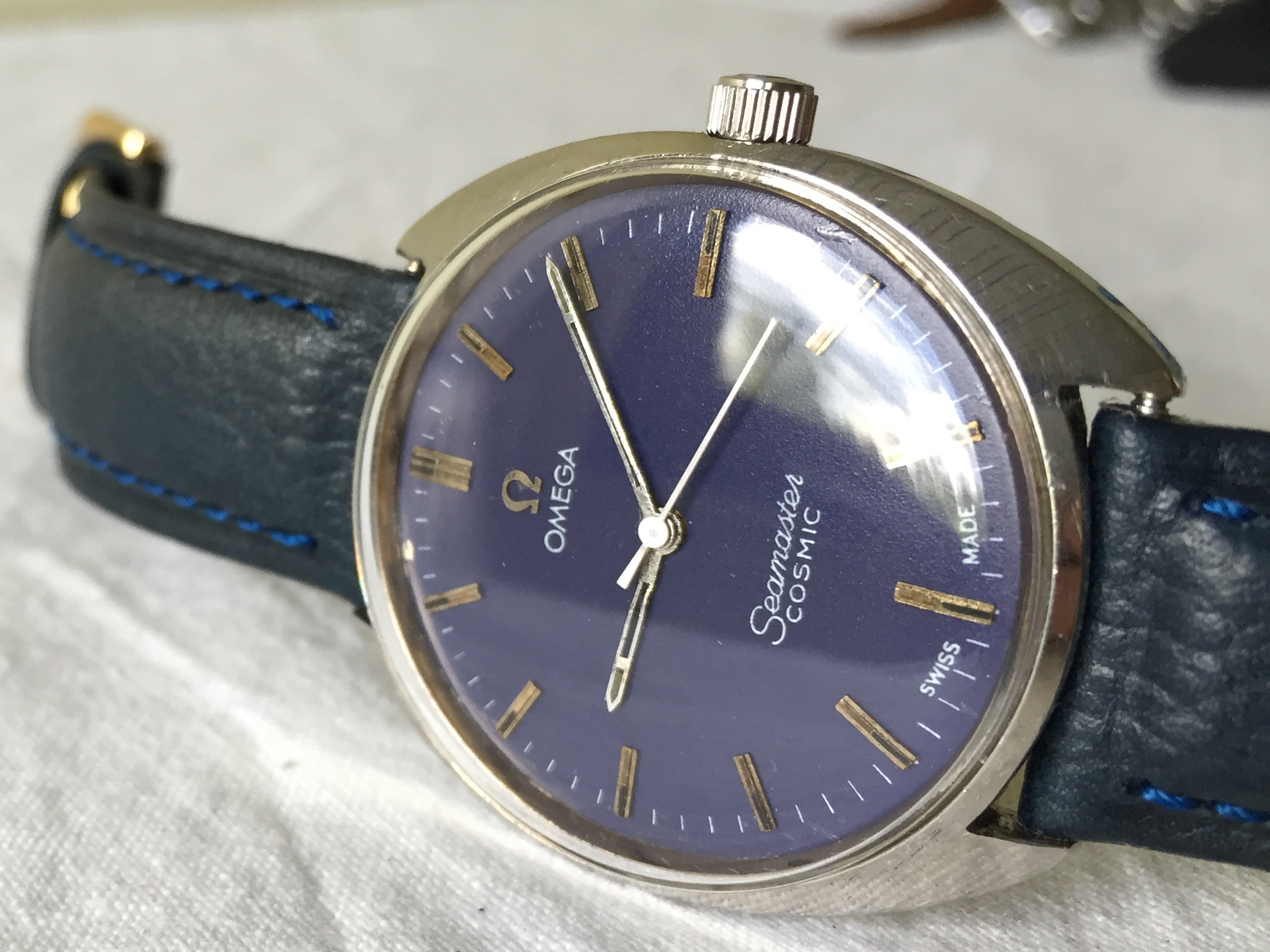 [WTS] Omega Seamaster Cosmic - steel vintage 1968 - deep purple | deep ...