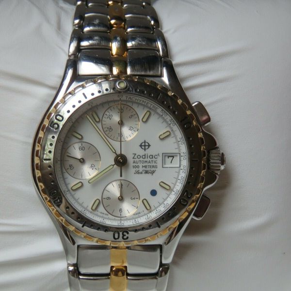 Zodiac Blue Dot Point Automatic Chronograph Sea Wolf | WatchCharts