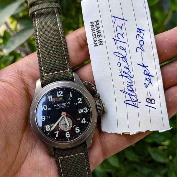[WTS] Hamilton Khaki Navy Frogman Titanium Watch - Reference H774450 ...