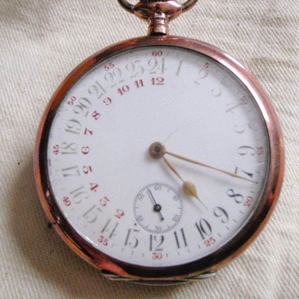 Swiss Phenix pocket watch, 24 hour dial - Vail, Colorado | WatchCharts ...