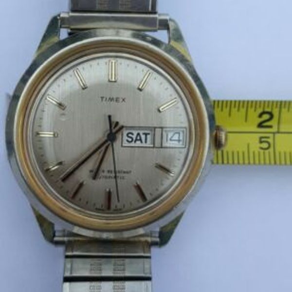 Vintage Timex Automatic Watch Day/Date MODEL 48861 10977 Circa 1977 ...