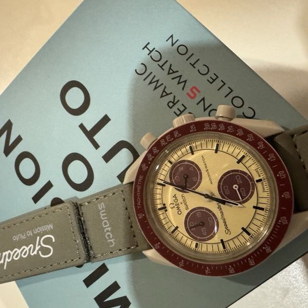 OMEGA x Swatch Speedmaster MoonSwatch Light Cool Grey Watch Mission To ...