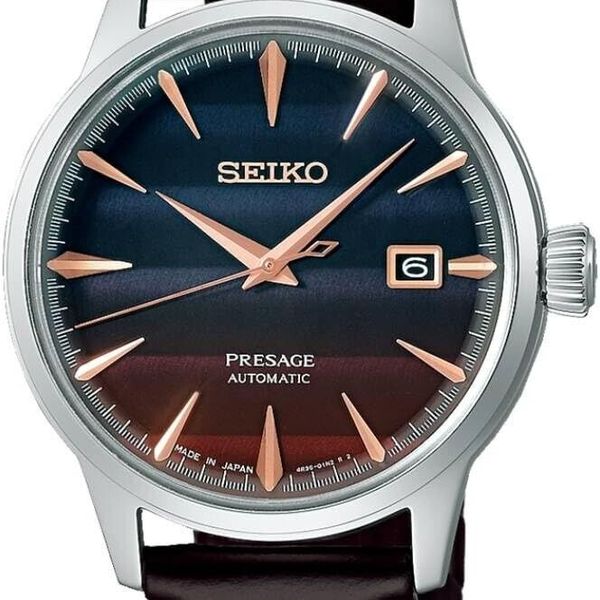 Seiko Presage 'Purple Sunset' Automatic Limited Edition Watch SRPK75J1 ...
