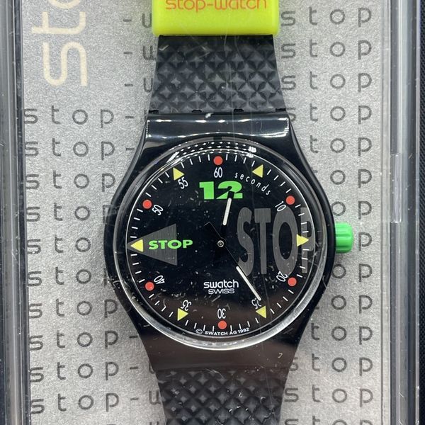 Swatch - SSB101 - Night Shift- Stop Watch 1993 | WatchCharts Marketplace