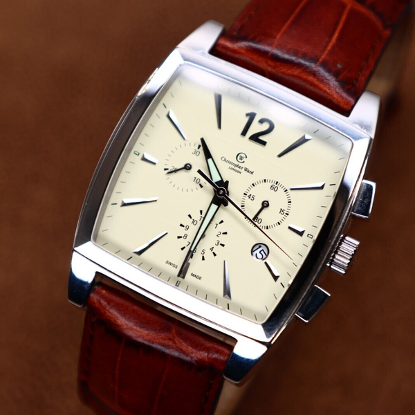 Christopher Ward Rare C15 Henley Automatic Watch, 39mm Square - Calibre ...