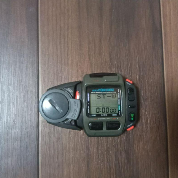 Casio JG-200 Super Cyber Cross Vintage Digital Super Optical ...