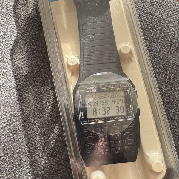 Casio DBC-62 Data Bank Watch Vintage | WatchCharts Marketplace