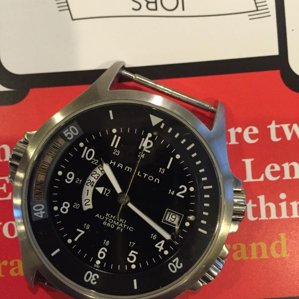 [WTS] Hamilton Khaki Navy GMT | WatchCharts Marketplace