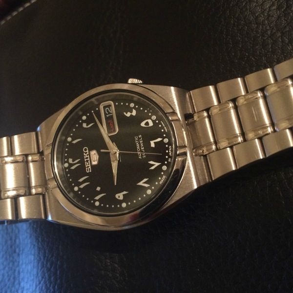[WTS] Seiko 5 Automatic Arabic Dial SNK063J5 W/ 7S26-02W2 (Worn few ...