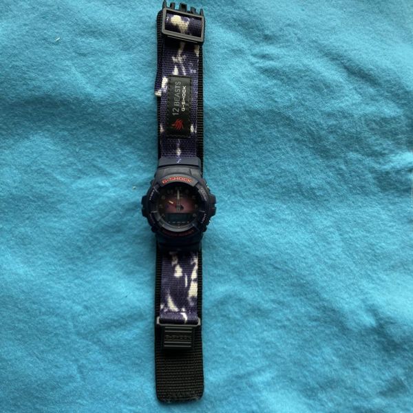 G-Shock G-100BT 12 Beasts Zodiac Limited Edition Digital Watch Used ...