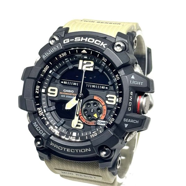 New Casio G-Shock Master of G Mudmaster Series Twin Sensor Watch GG ...