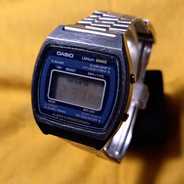 Vintage 1981 Digital Casio A850 alarm chronograph | WatchCharts Marketplace