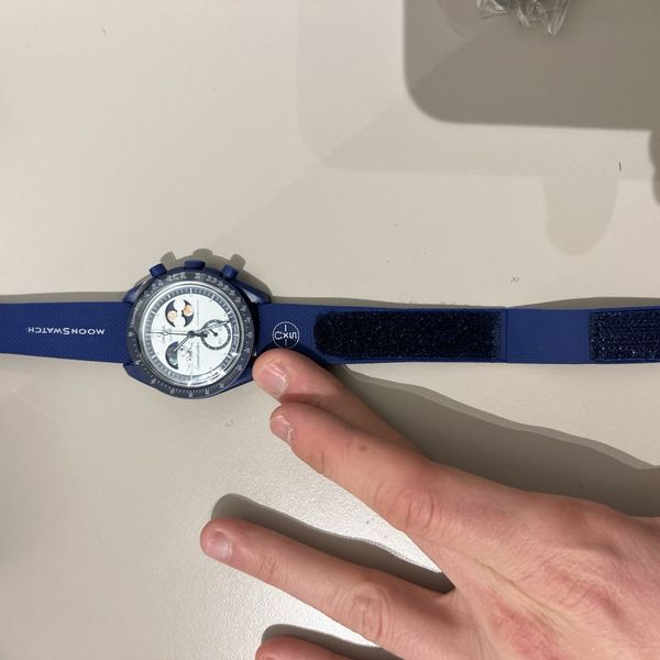 Swatch X Omega Moonswatch Mission To The Earthphase Moonshine Gold ...