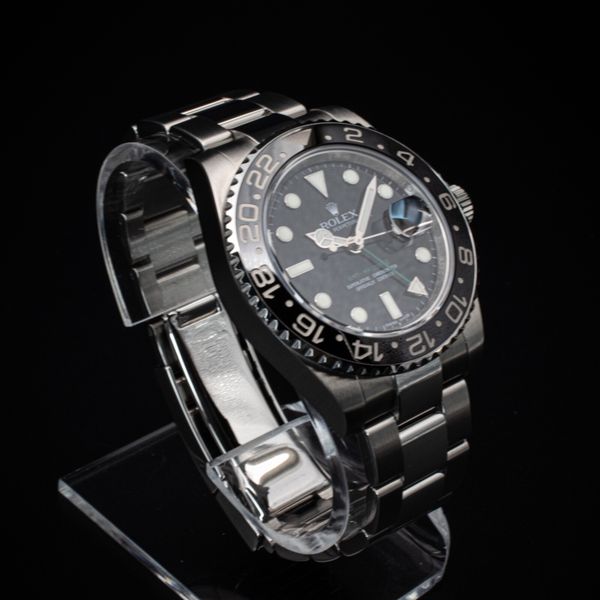 Rolex GMT-Master II 40mm Menâ s Watch with Ceramic Bezel, Ref. 116710LN ...