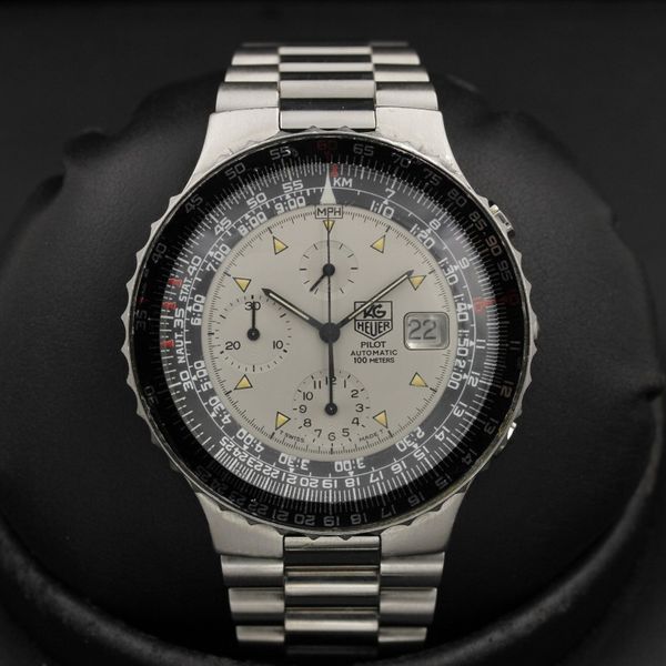 FSOT: Tag Heuer Pilot - Vintage - Chronograph - Automatic - 42mm ...