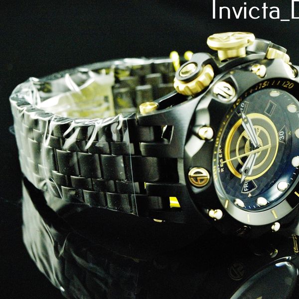 Invicta Men's 51mm Black Label Reserve MLB Venom Fusion Chicago Cubs SS ...