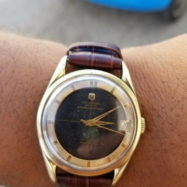Vintage Universal Geneve Polerouter Cal 215-1 Automatic Watch | WatchCharts