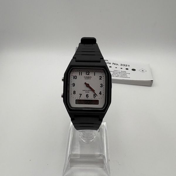 Casio AW-48H WR50M Watch Module 3321 Analog Digital Dual Time Like NEW ...