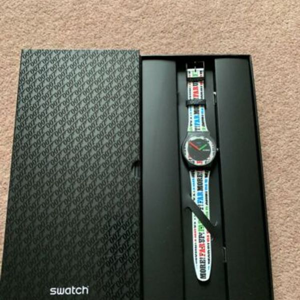 Swatch X 007 Limited Edition FULL SET All Six Quartz Watches ...