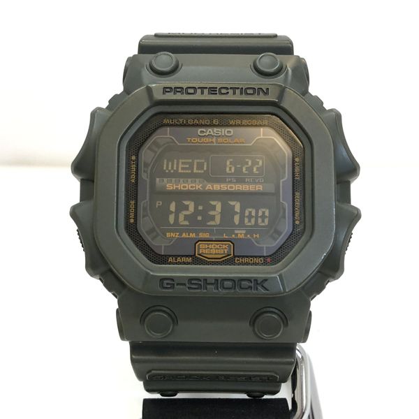G-SHOCK G-SHOCK CASIO Casio watch GXW-56KG GX-56Series tough solar radio reception army green ...