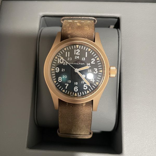 [WTS] Hamilton Field Khaki Bronze | WatchCharts Marketplace