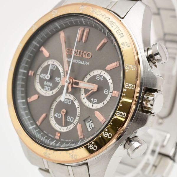 [N MINT] SEIKO Sprit 8T63-00D0 Chronograph SBTR026 Quartz Men's Watch ...