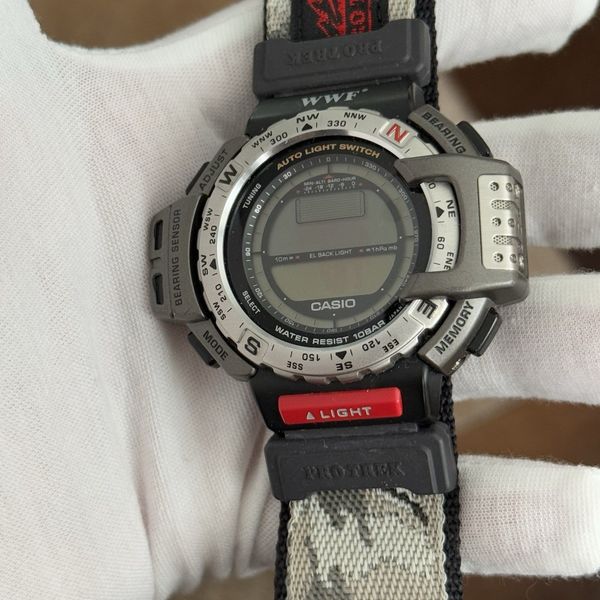 Vintage Casio Pro Trek PRT-40 Triple Sensor Digital Watch Mod. 1471 JDM ...