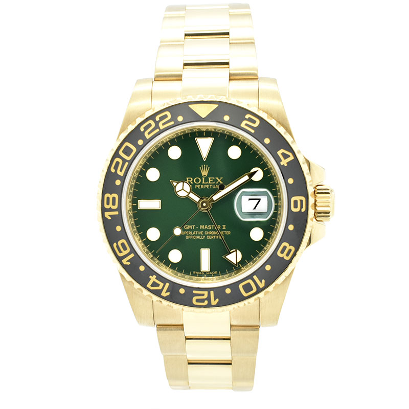 Rolex GMT-Master II "Anniversary Green" (116718) Market Price | WatchCharts