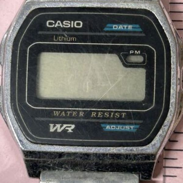 VINTAGE CASIO LITHIUM DATE WR WATCH 1070 UNTESTED KOREA | WatchCharts ...