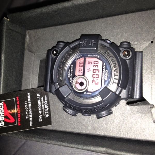 REAL BLACK FROGMAN LNIB!! | WatchCharts Marketplace