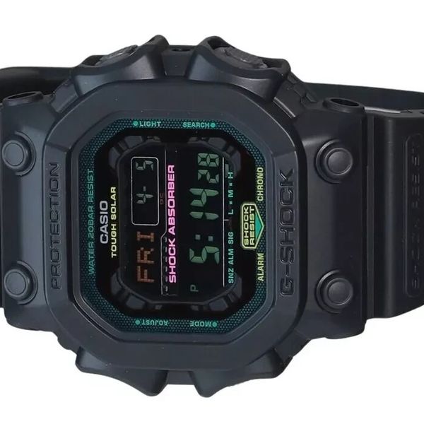 CASIO G-SHOCK Multi Fluorescent Limited GX56MF-1 Black Men's Watch ...