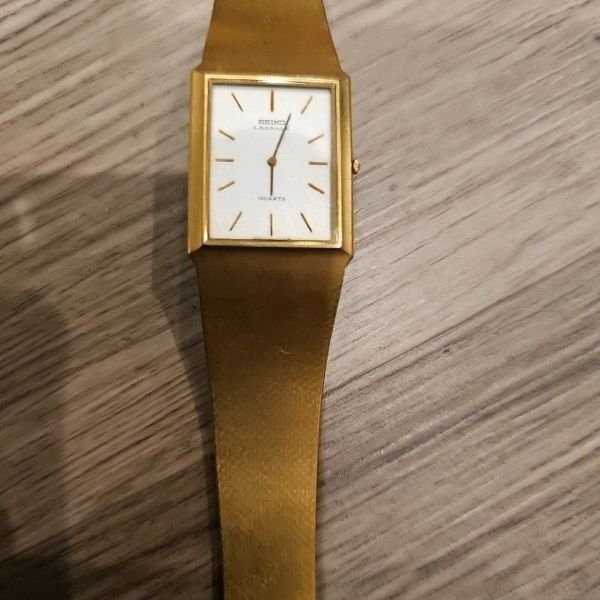Vintage 80s Seiko Lassale Quartz Ultra Thin Gold Tone Men's Watch | WatchCharts Marketplace