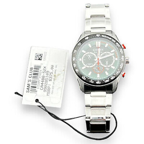 Citizen Chronograph Eco-Drive Green Dial CA4488-52X Men's Watch ...