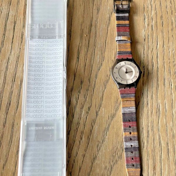 SWATCH WATCH SF118 "ACROSS COUNTRY" SKIN SWATCH 2010 ORIGINAL ...