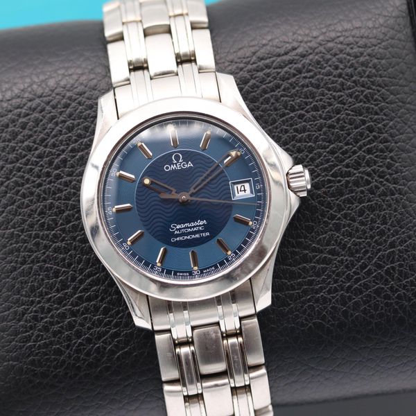 [WTS] Omega Seamaster. 120m. Nice texture blue dial. Automatic ...