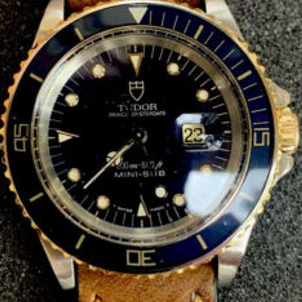 Tudor ( Rolex ) Mini Submariner Rare ****BLUE “Sub” Fully Serviced And ...