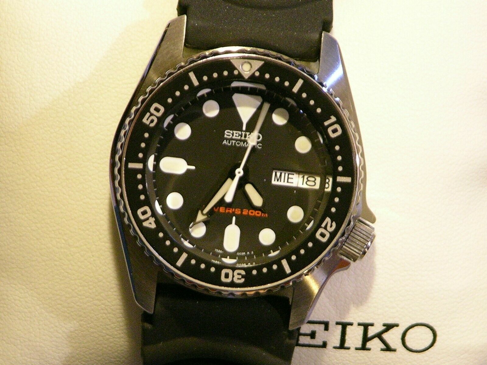 N.O.S. SEIKO SKX013K1 Divers watch !!!!USA SELLER!!! | WatchCharts