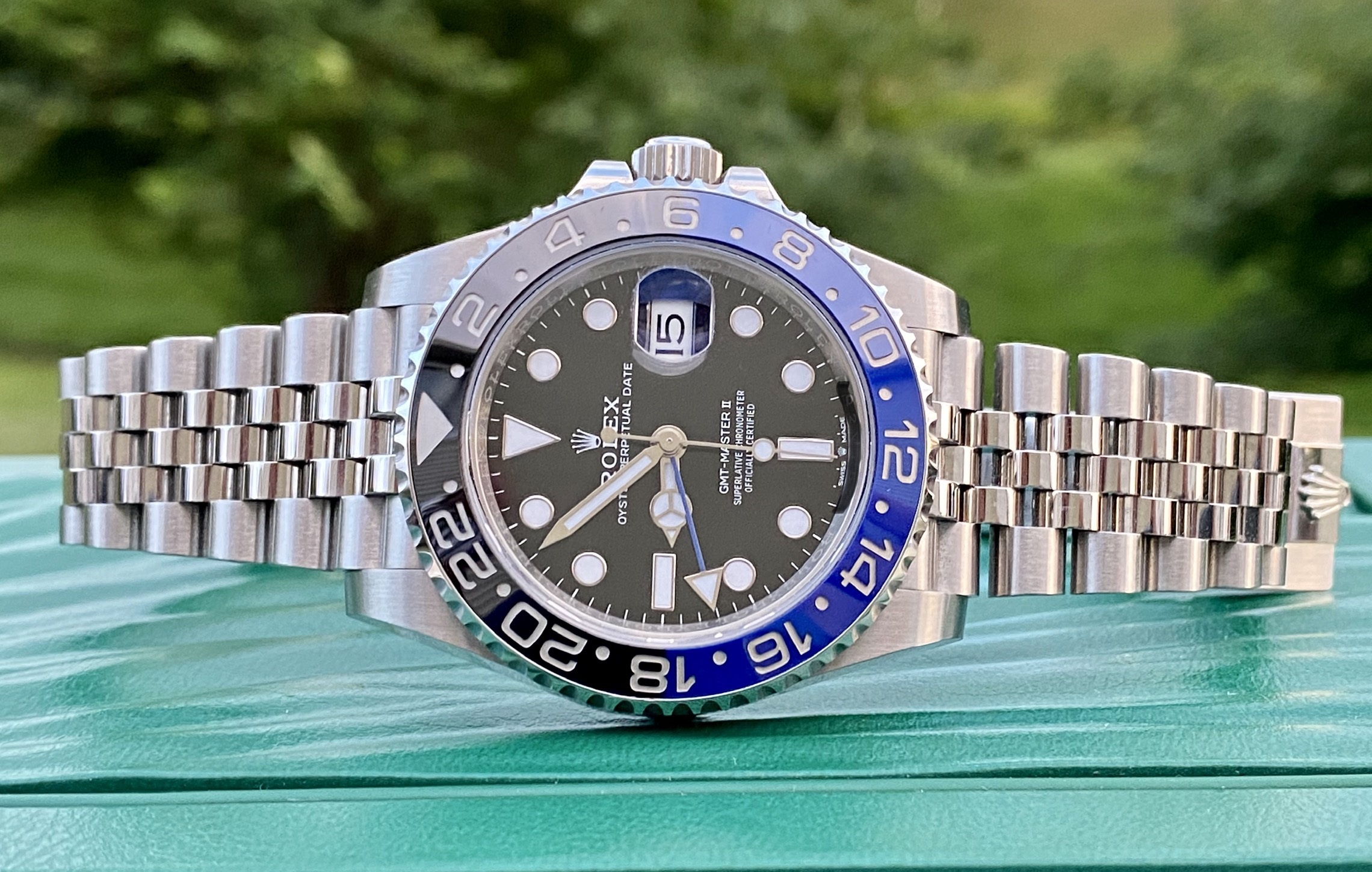 FS: Rolex BATMAN / BATGIRL GMT 126710BLNR. Full Set! | WatchCharts